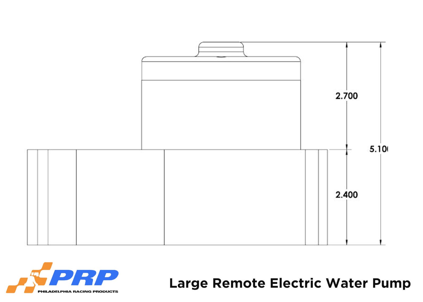 Remote Mounted Electric Water Pumps | Philadelphia Racing Products
