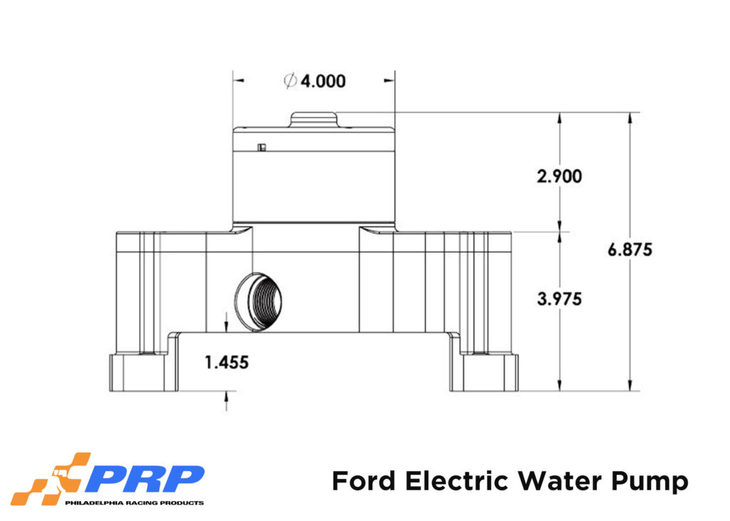 Ford Electric Water Pumps | Philadelphia Racing Products